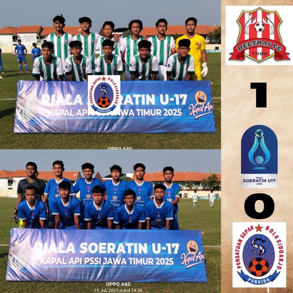 KALAH DARI DELTRAS, PERSIDA SUDAH GAGAL DI PENYISIHAN GRUP SURATIN U-17 ...